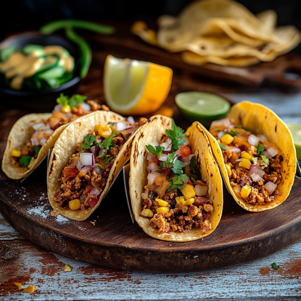 Tacos Maison : Recette Facile et Savoureuse à Réaliser Chez Soi