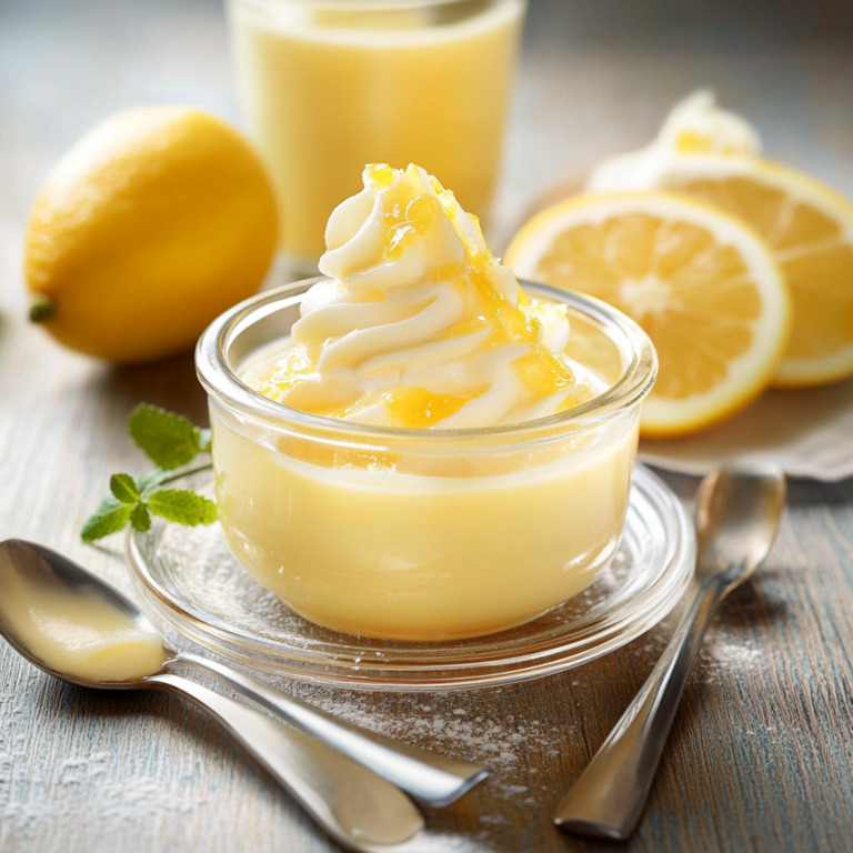 Crème au citron facile : recette rapide