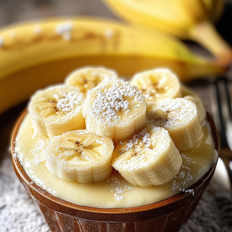 Crème Banane: Recette de Douceur Crémeuse à Déguster