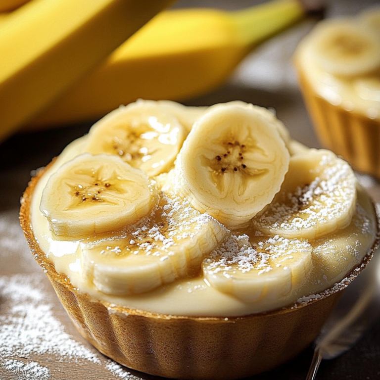 Crème Banane: Recette de Douceur Crémeuse à Déguster