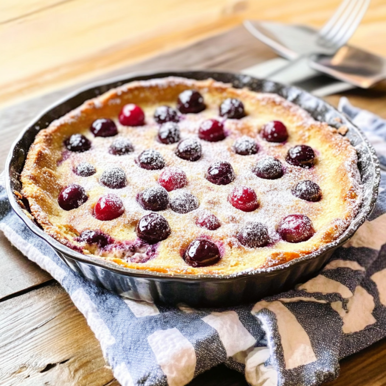Recette de Clafoutis aux Cerises: Simple et Délicieux
