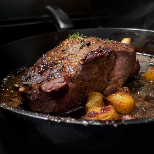 Gigue de Chevreuil en Cuisson Lente - Recette Détaillée