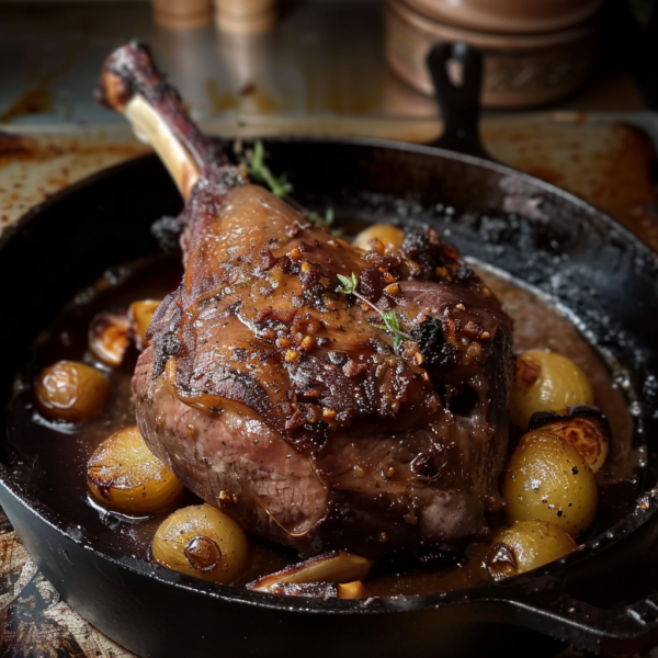 Gigue de Chevreuil en Cuisson Lente - Recette Détaillée