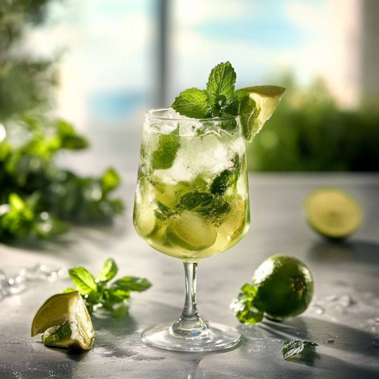 Cocktail Citron-Menthe Sans Alcool : Une Boisson Rafraîchissante