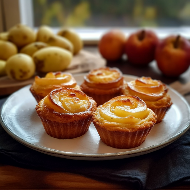 Mini Cakes aux Pommes : Une Recette Facile et Délicieuse