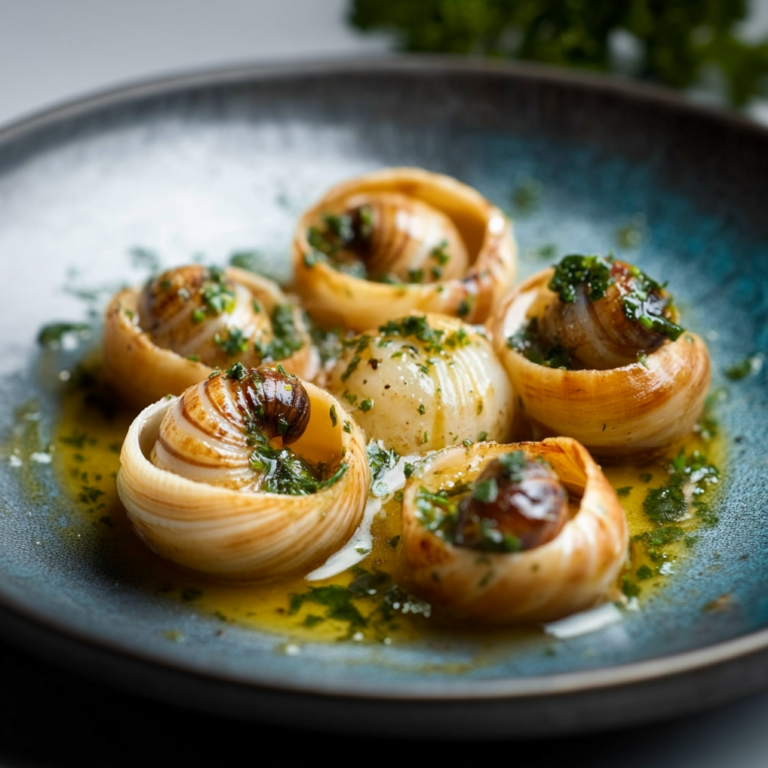 Escargots au beurre persillé : un délice français incontournable