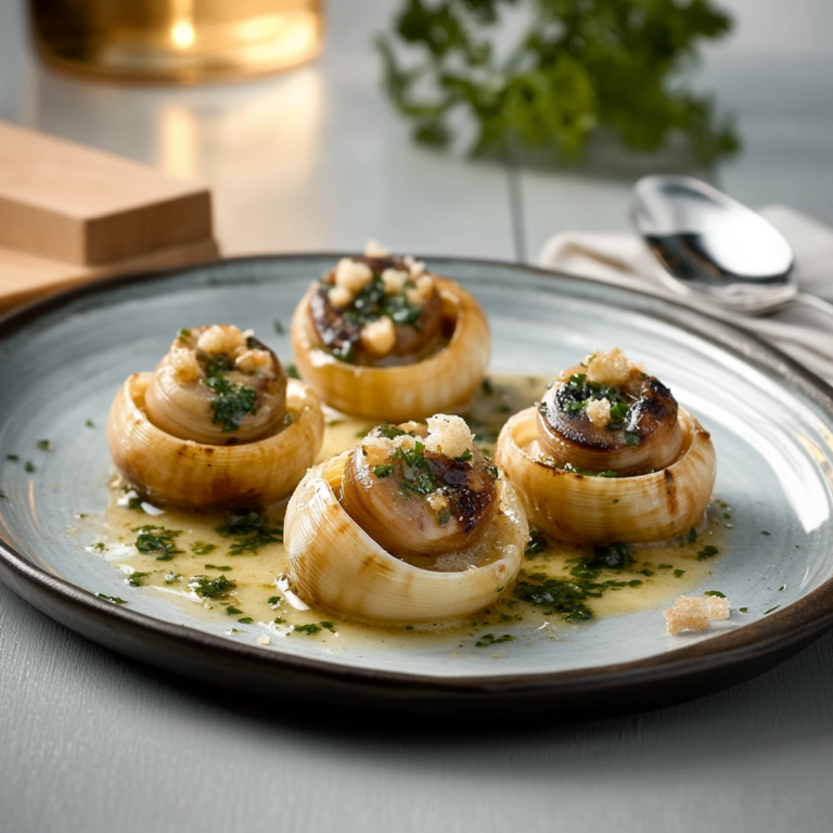 Escargots au beurre persillé : un délice français incontournable