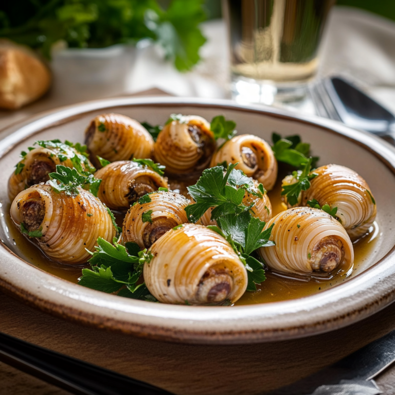 Escargots au beurre persillé : un délice français incontournable